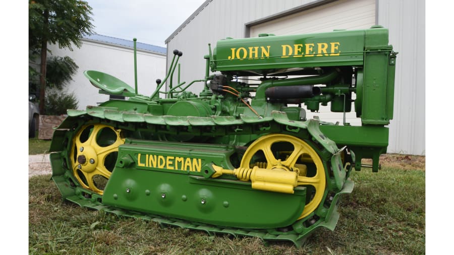 1945 John Deere BO Lindeman Crawler at Gone Farmin' Iowa Premier 2018 ...
