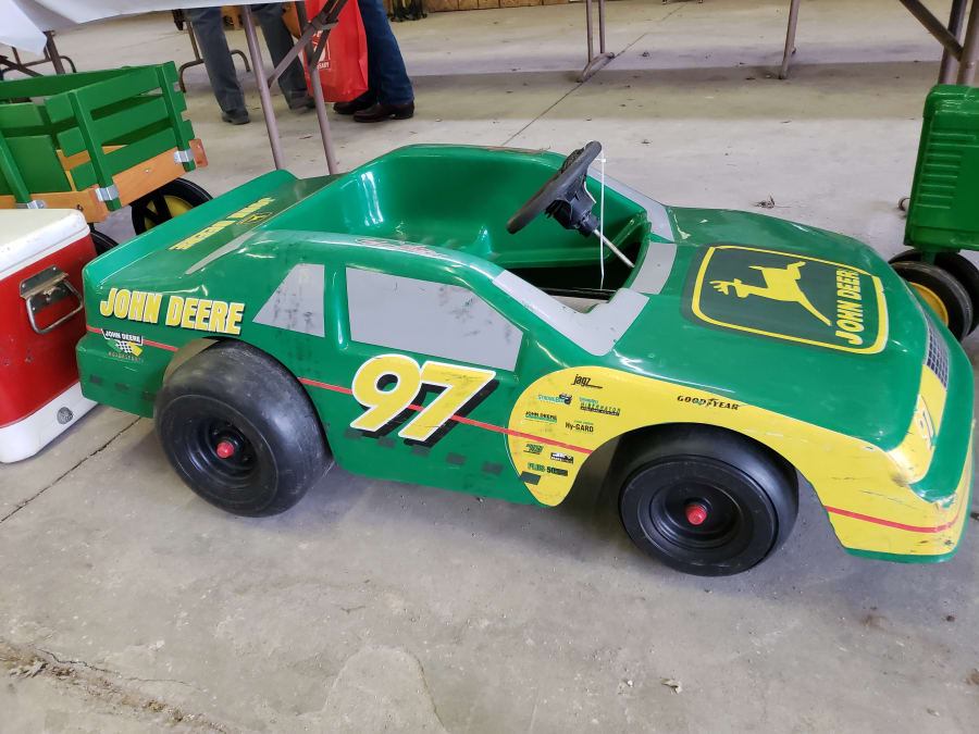 John Deere Chad Little Electric Race Car at Gone Farmin' Iowa Premier ...
