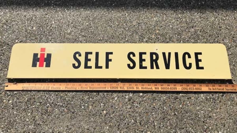 International Harvester Dealership Sign 6x36 for Sale at Auction ...
