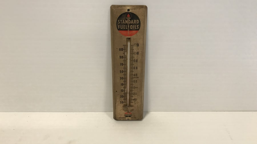 Standard Even Oil Thermometer Lot Of 2 3x1x12 for sale at Gone Farmin ...