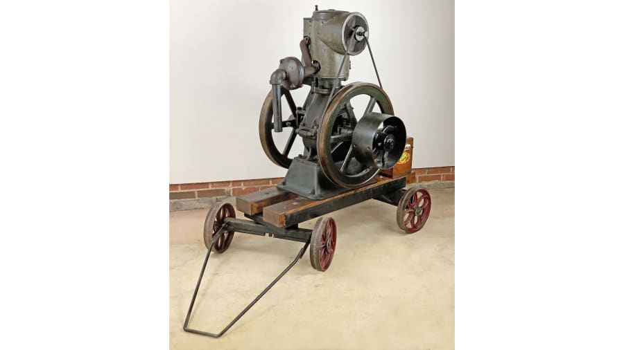 The Root And Van Dervoort, 4hp Vertical Air-Cooled Gas Engine for Sale ...