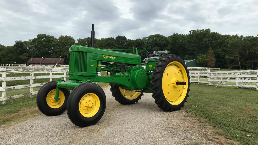 1953 John Deere 50W at Gone Farmin' Fall Premier 2019 as F114 - Mecum ...