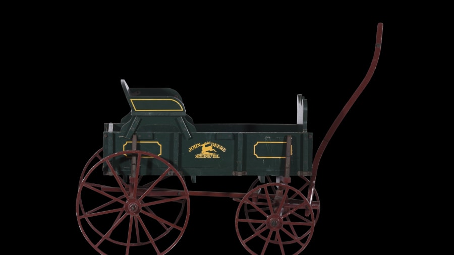 John Deere Salesman Sample Wagon at Gone Farmin' Fall Premier 2019 as ...