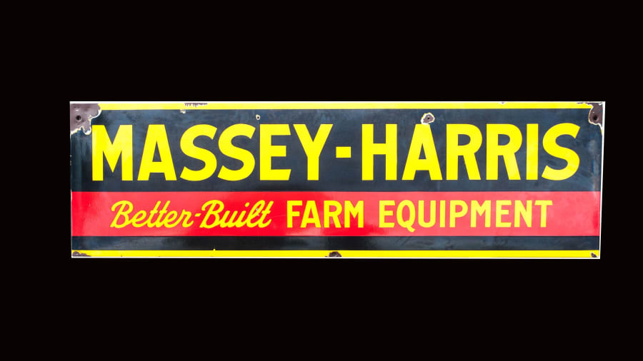 Massey-Harris Sign 96x28 for Sale at Auction - Mecum Auctions