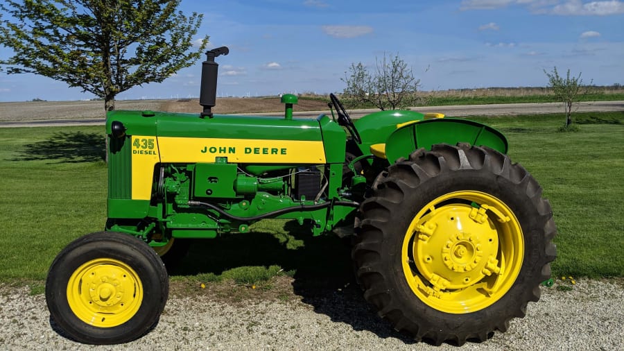 1959 John Deere 435 Diesel at Gone Farmin' Fall Premier 2019 as F81 ...