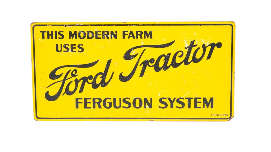 Ford Tractors Single-Sided Masonite 22x11 for sale at Gone Farmin' Fall ...