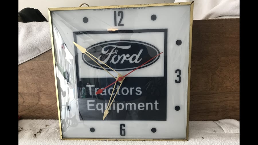 Ford Tractors Equipment Clock 15x15x5 at Gone Farmin' Fall Premier 2019 ...