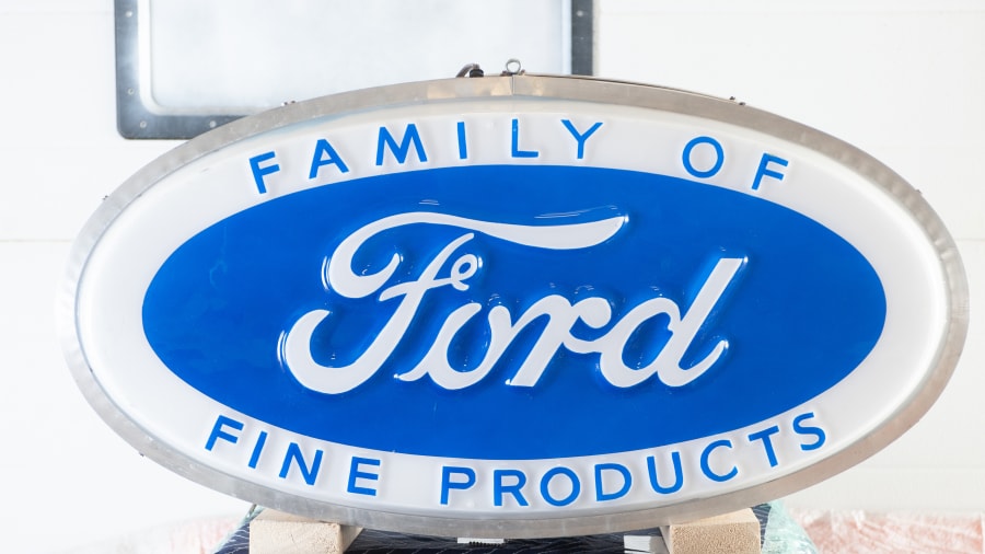Ford Family Of Fine Products Sign for Sale at Auction - Mecum Auctions