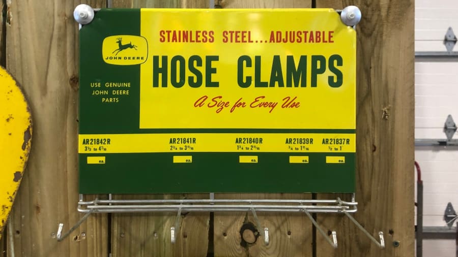 John Deere Hose Clamp Display Rack for Sale at Auction - Mecum Auctions