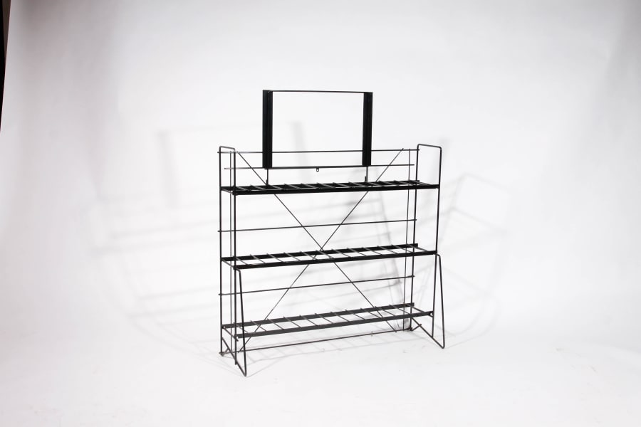 Metal Parts Rack With Display 44.5x12x35 at Gone Farmin' Fall Premier ...