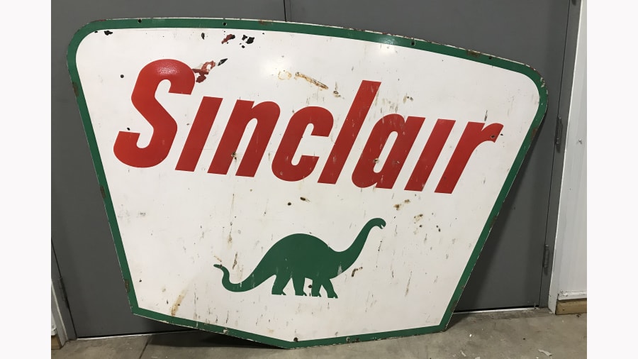 Sinclair Double-Sided Pole Sign for sale at Gone Farmin' Fall Premier ...