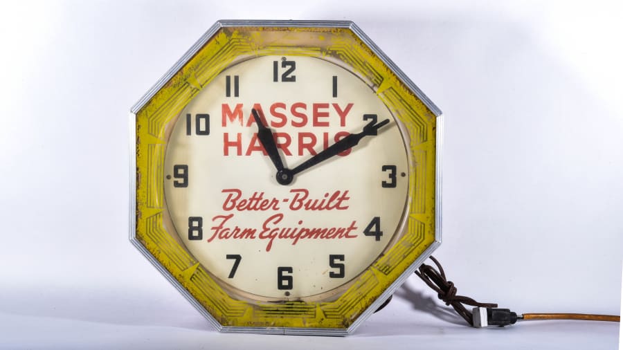 Massey-Harris Better-Built Clock 18x18x6 at Gone Farmin' Fall Premier ...