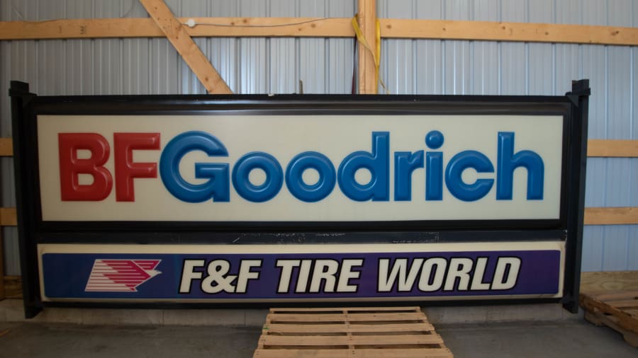 B.F. Goodrich Lighted Sign for Sale at Auction - Mecum Auctions