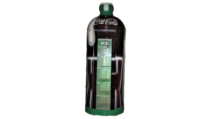 1950s Coca-Cola Bevador Bottle Shaped Refridgerator for Sale at Auction ...