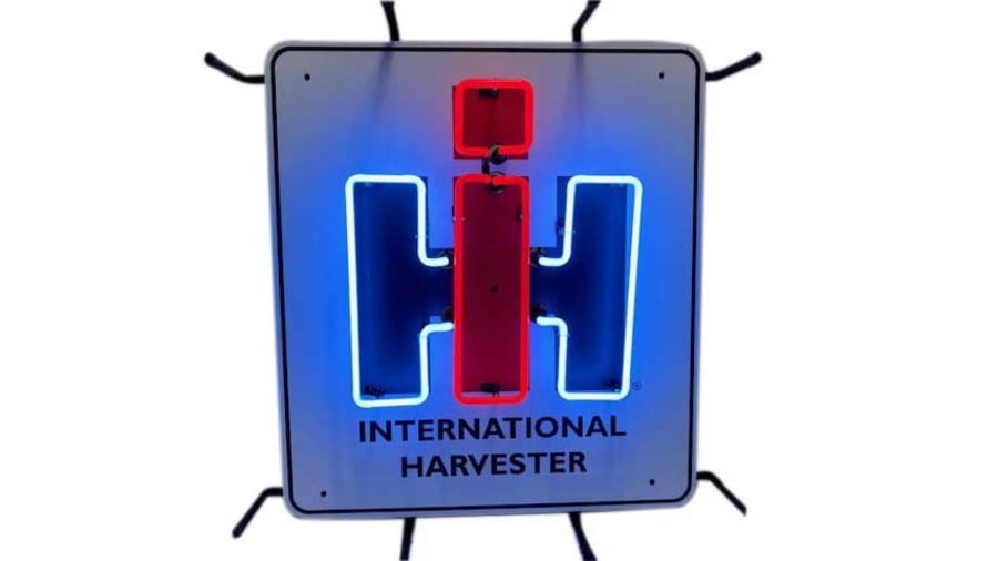 International Harvester Single-Sided Neon Sign for Sale at Auction ...