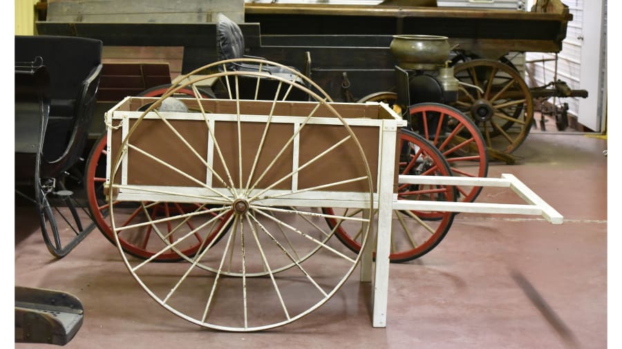 U.S. Mail Cart at The Henry (Bud) Reifsneider Estate Collection 2017 as ...
