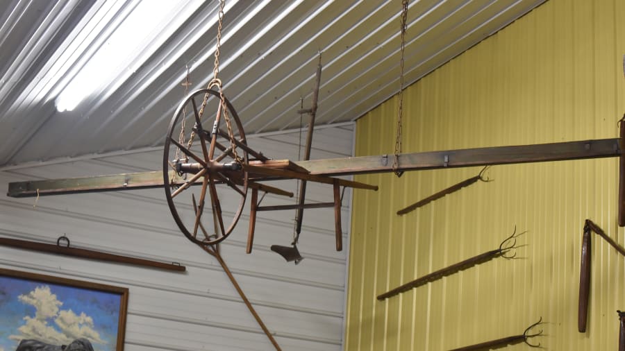 Horse-Drawn Implement at The Henry (Bud) Reifsneider Estate Collection ...