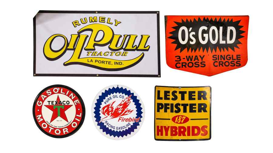 Rumely Banner and Tin Signs for Sale at Auction - Mecum Auctions