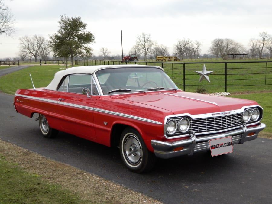 1964 Chevrolet Impala SS Convertible at Houston 2013 as T246 - Mecum ...