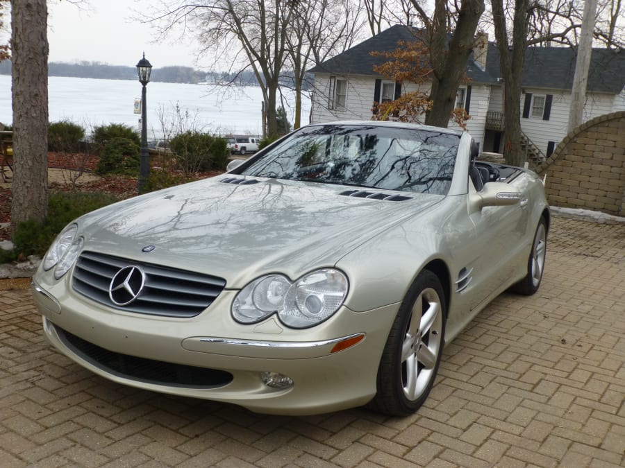 2003 Mercedes-Benz SL500 Convertible at Houston 2014 as F39 - Mecum ...
