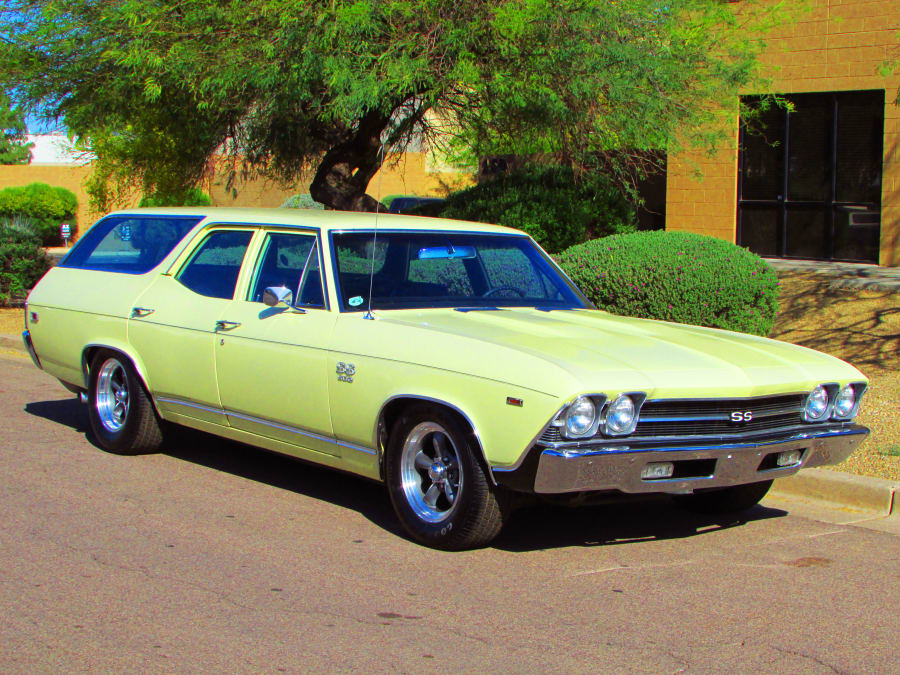 1969 Chevrolet Chevelle Concours Wagon for Sale at Auction - Mecum Auctions