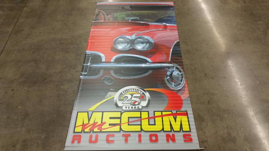 Mecum Banner 25th Anniversary Red Corvette at Houston 2016 as K62 ...