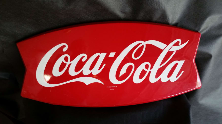 Coke Sign 26x12 at Houston 2016 as K68 - Mecum Auctions