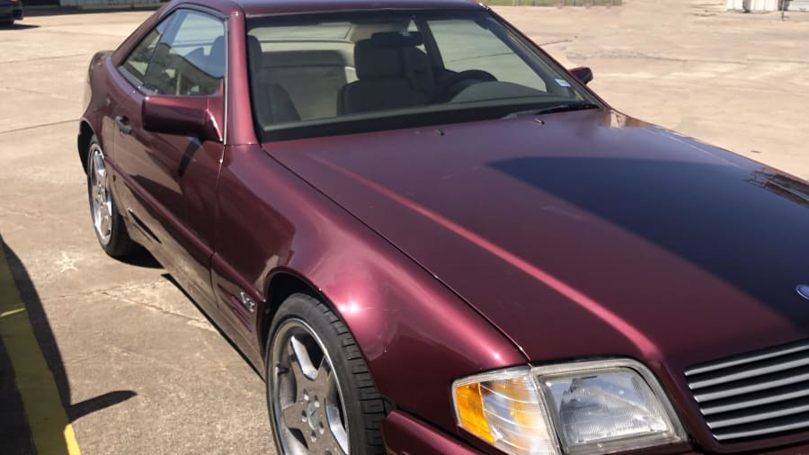 1996 Mercedes-Benz SL500 Convertible at Houston 2021 as T219 - Mecum ...