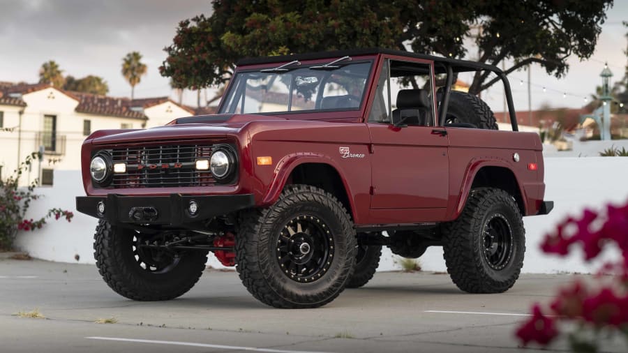 1971 Ford Bronco Resto Mod for Sale at Auction - Mecum Auctions