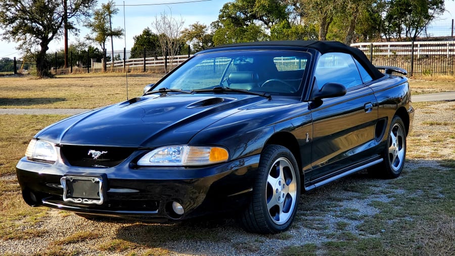 1997 Ford Mustang SVT Cobra Convertible at Houston 2022 as S309 - Mecum ...