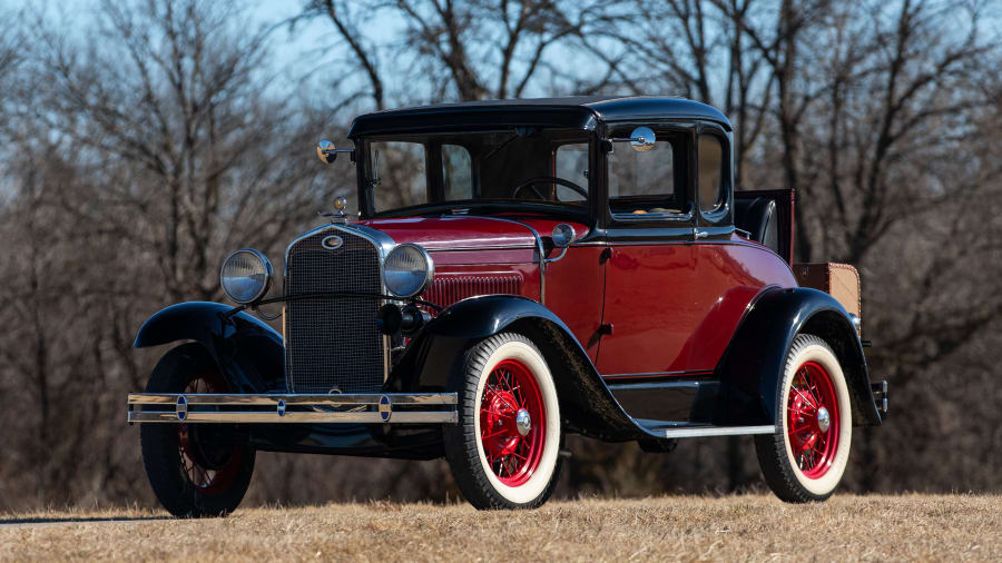 1931 Ford Model A 5-Window Coupe at Houston 2022 as T14.1 - Mecum Auctions