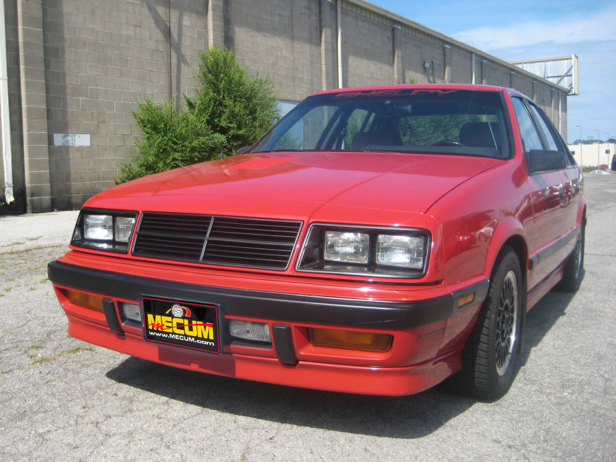 1987 Dodge Shelby Lancer ES at Des Moines 2012 as F53 - Mecum Auctions