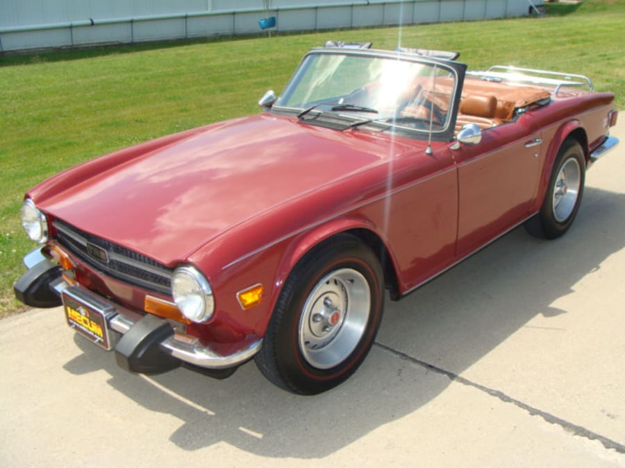 1974 Triumph TR6 Roadster at Des Moines 2012 as F132 - Mecum Auctions