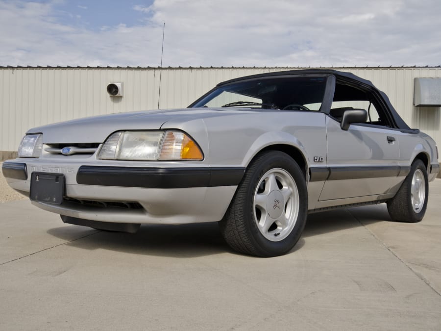 1991 Ford Mustang LX Convertible at Des Moines 2012 as S161 - Mecum ...