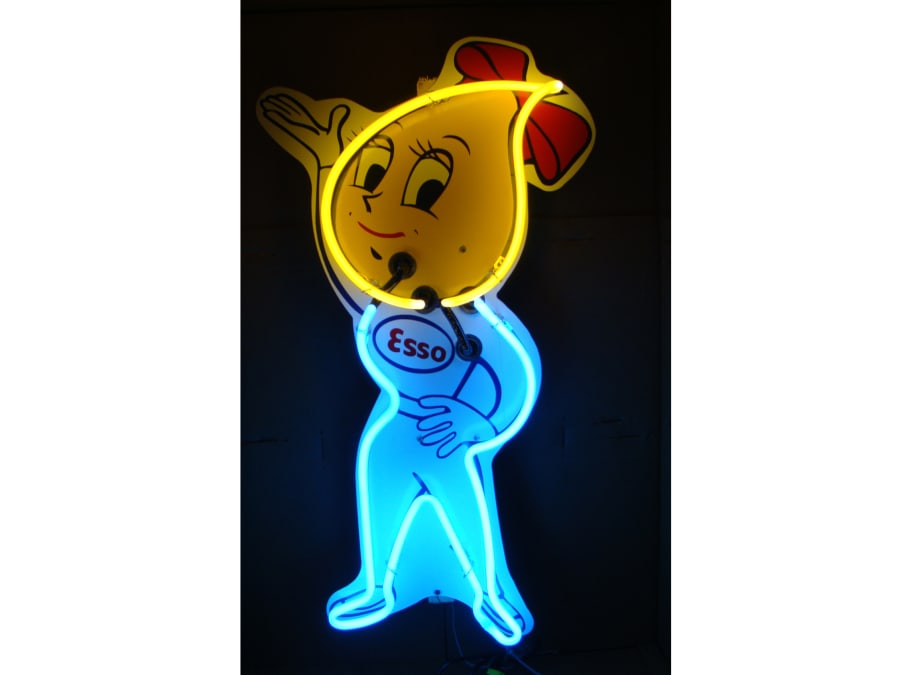Esso Neon Sign at Des Moines 2012 as Z210 - Mecum Auctions