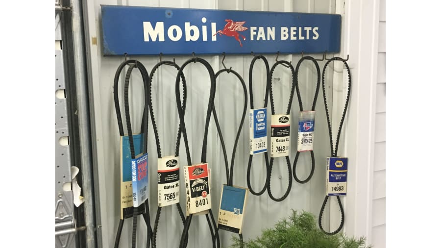 Mobil Fan Belts Rack at Kansas City Spring 2016 as K47 - Mecum Auctions