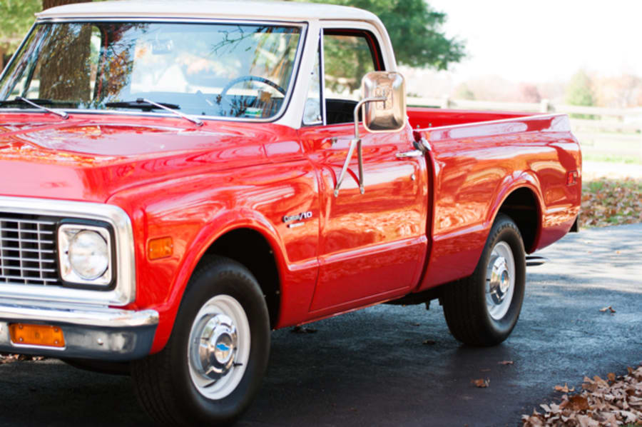 1971 Chevrolet Custom Deluxe Pickup at Kansas City 2012 as F57 - Mecum ...