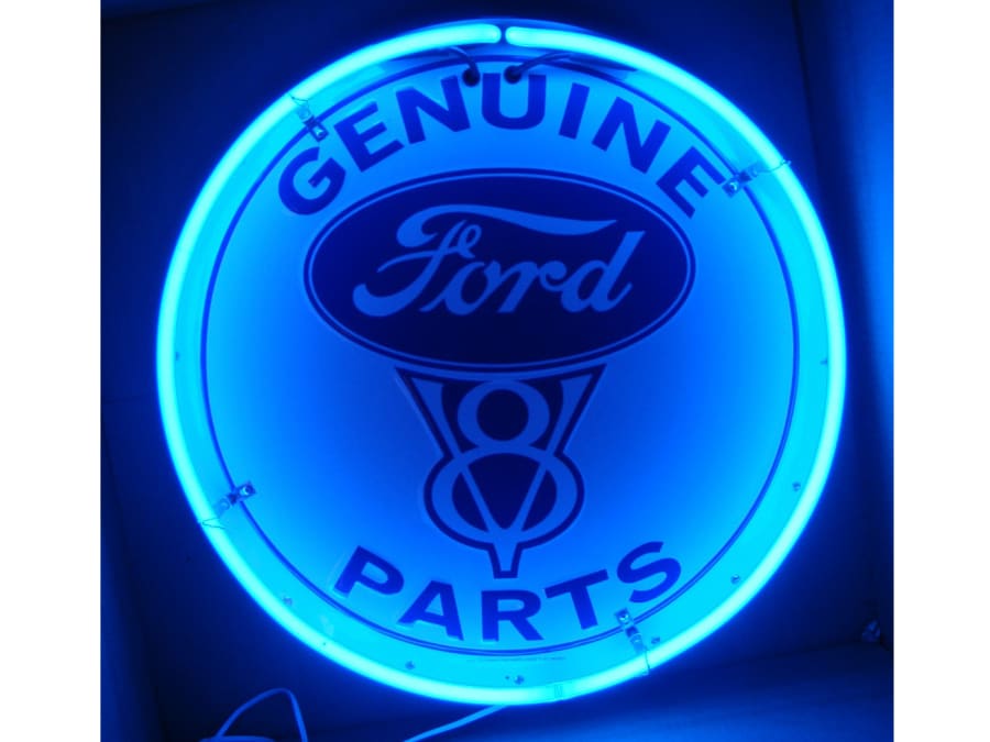 Ford Parts Neon Sign at Kansas City Spring 2013 as H110 - Mecum Auctions