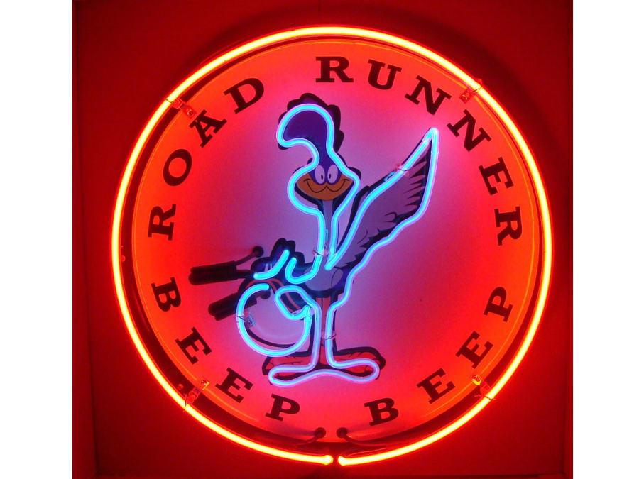 Road Runner Neon Sign at Kansas City Spring 2013 as K312 - Mecum Auctions