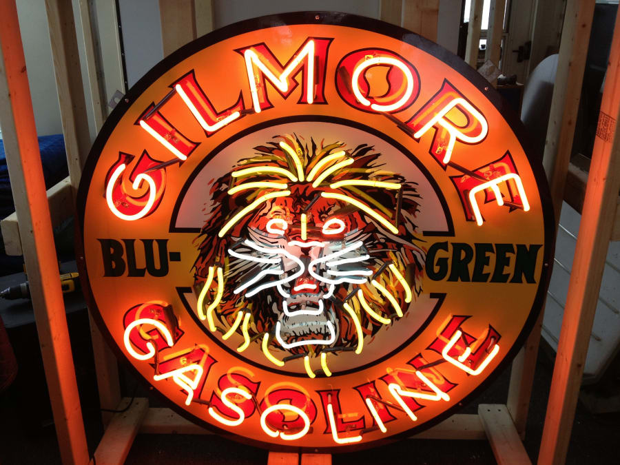 Gilmore Neon Sign 48in SSTN at Kansas City 2013 as J71 - Mecum Auctions