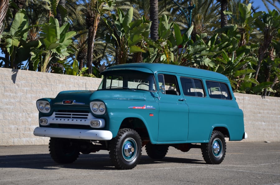 1958 Chevrolet Suburban at Kansas City 2013 as F183.1 - Mecum Auctions