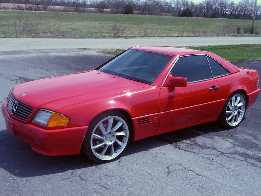1994 Mercedes-Benz SL500 Convertible at Kansas City Spring 2014 as T68 ...