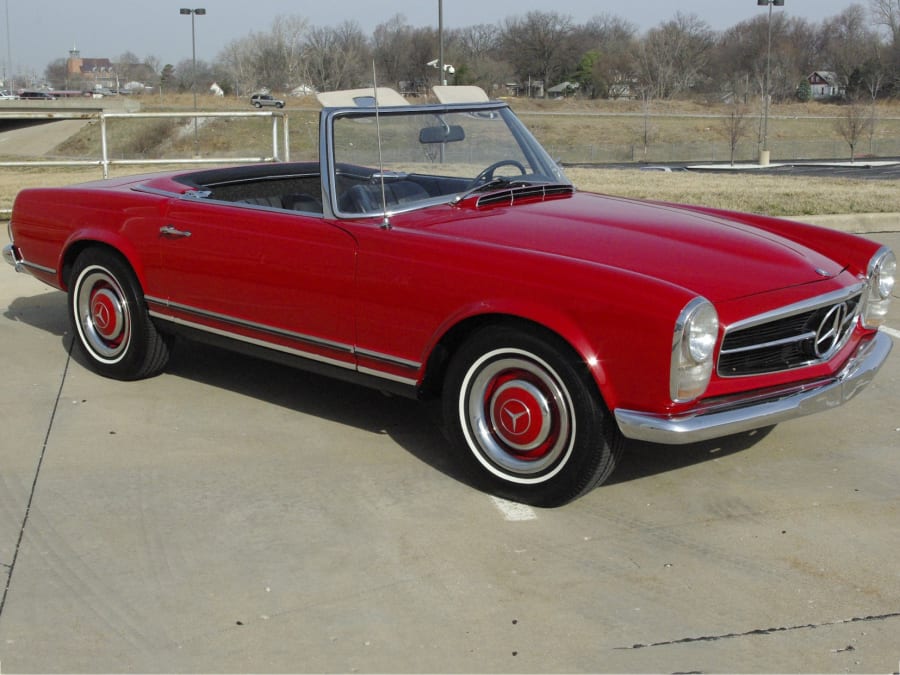 1967 Mercedes-Benz 230SL Convertible at Kansas City Spring 2014 as F122 ...