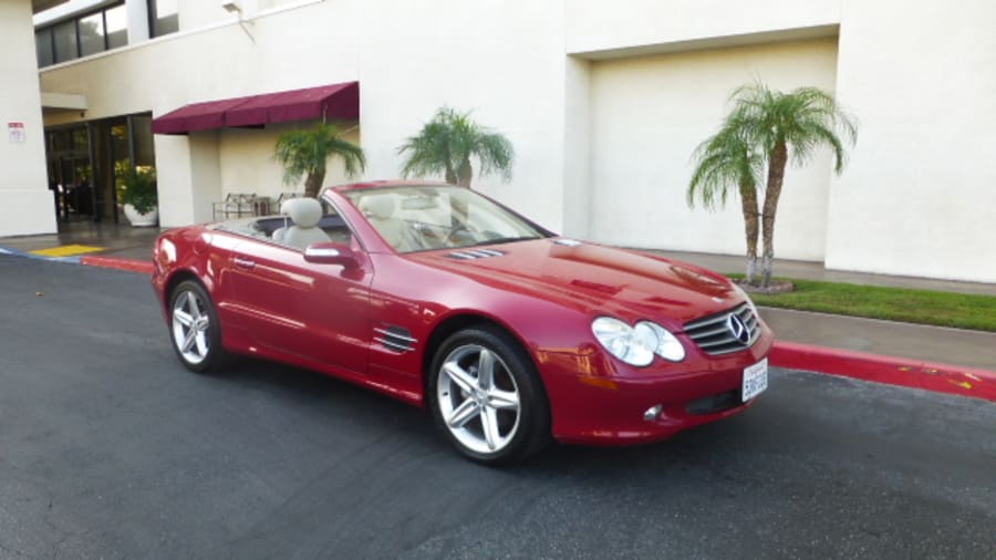 2005 Mercedes-Benz SL500 Convertible at Kansas City 2014 as F39 - Mecum ...