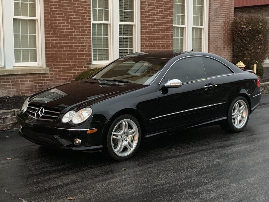 2009 Mercedes-Benz CLK500 Coupe at Kansas City December 2018 as T75.1 ...