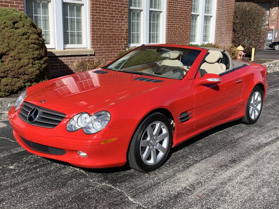 2003 Mercedes-Benz SL500 Convertible at Kansas City 2020 as S51 - Mecum ...