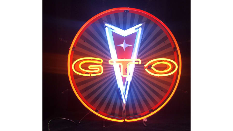 GTO Neon Sign at Kansas City 2021 as Z113 - Mecum Auctions