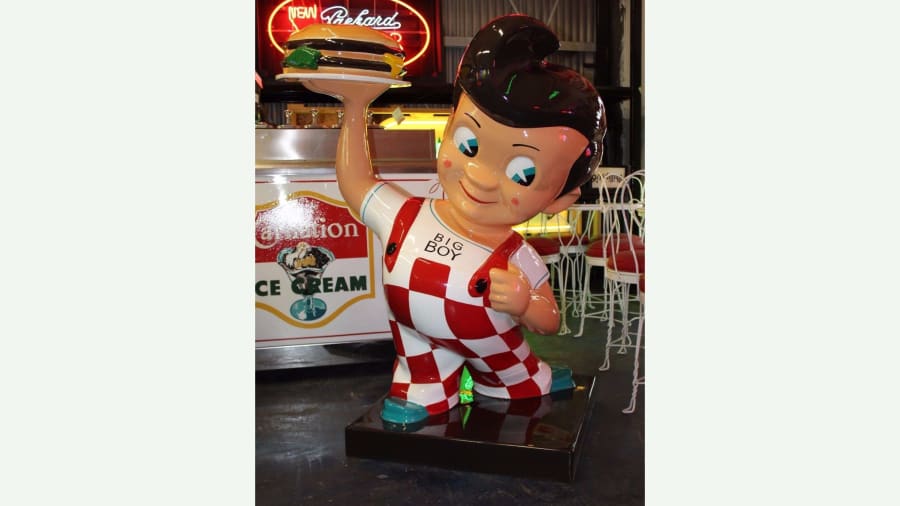 2015 Contemporary Bobs Big Boy Statue 24x48 at Kansas City Spring 2017 ...