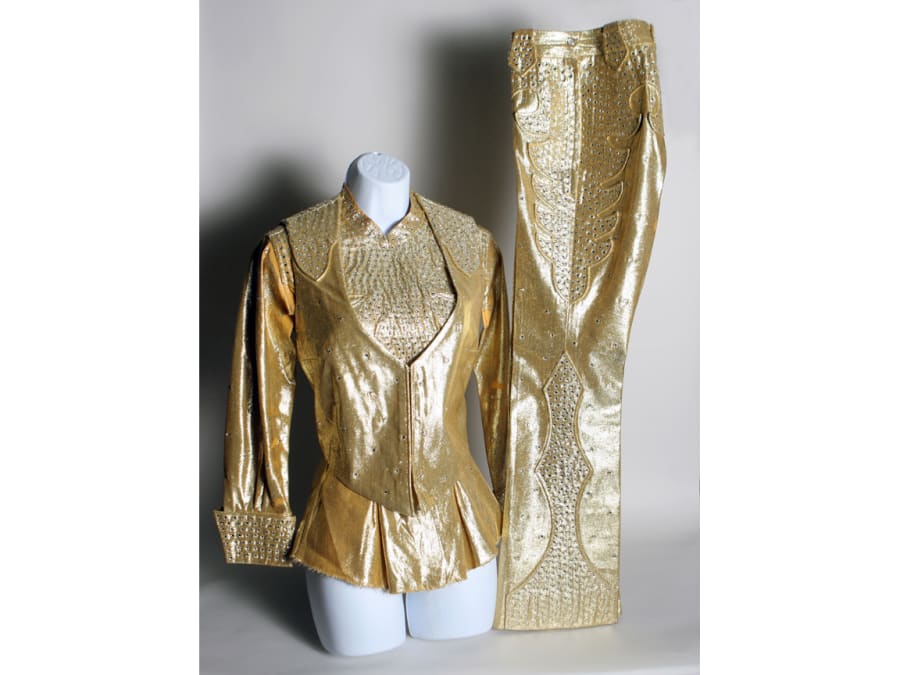 Lynn Anderson Gold Rodeo Suit for sale at Santa Monica 2013 as S190 ...