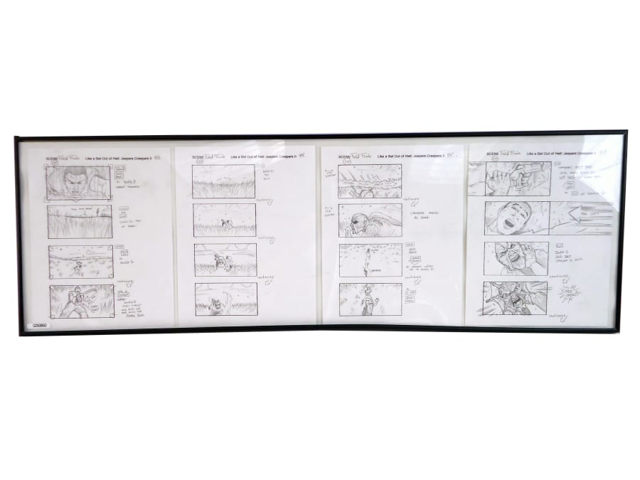 2003 Jeepers Creepers 2 Storyboard Sets at Santa Monica 2013 as S259 ...
